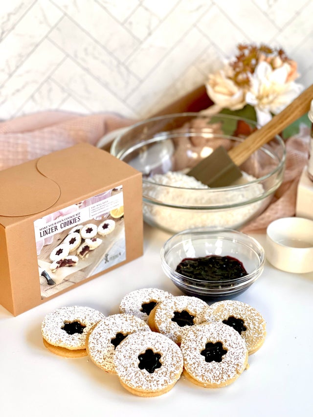 Linzer Cookie Kit-Choose your Cutter Shape